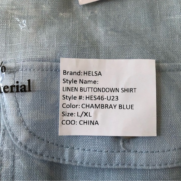 Helsa | Tops | Nwt Revolve Helsa Linen Button Down Shirt | Poshmark